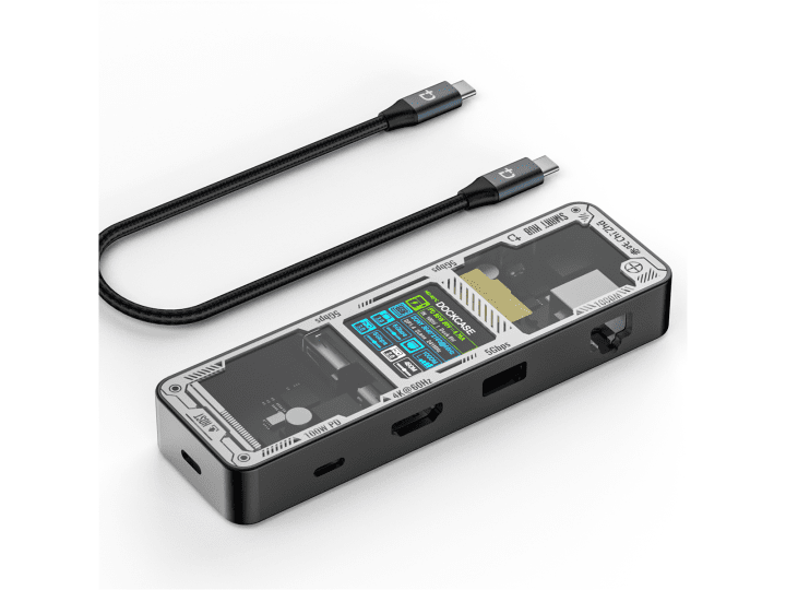 Smart Hub USB-C avec Écran de Contrôle - Tablette Store